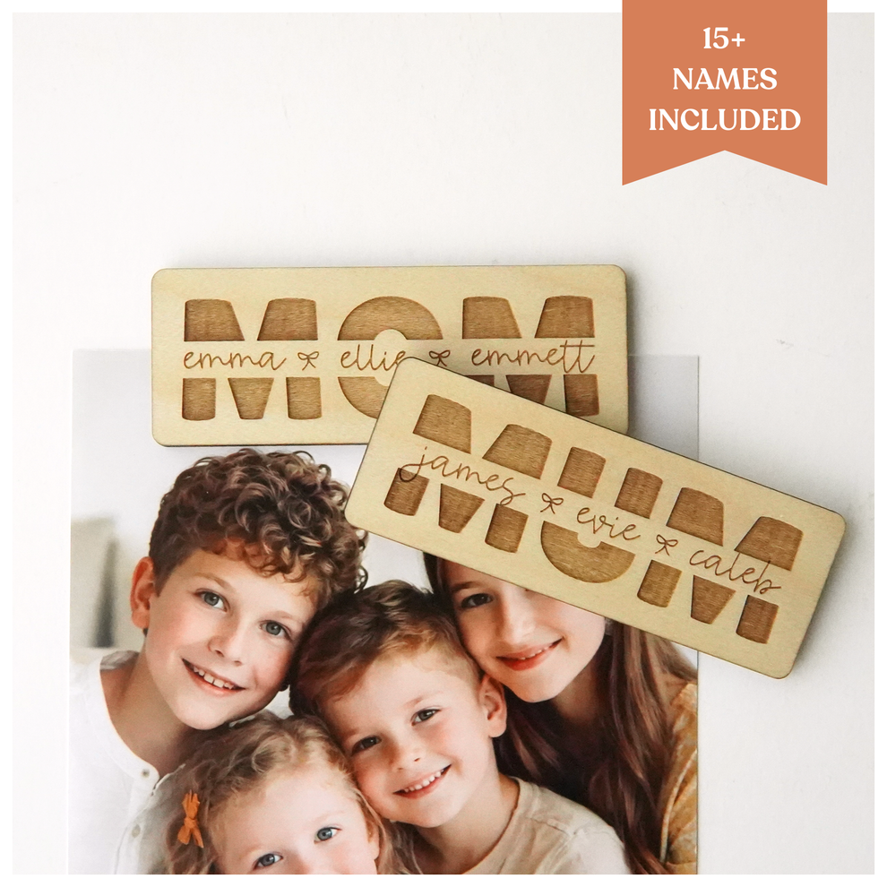 Split Letter Mother's Day Keychains & Magnets – The SVG Society