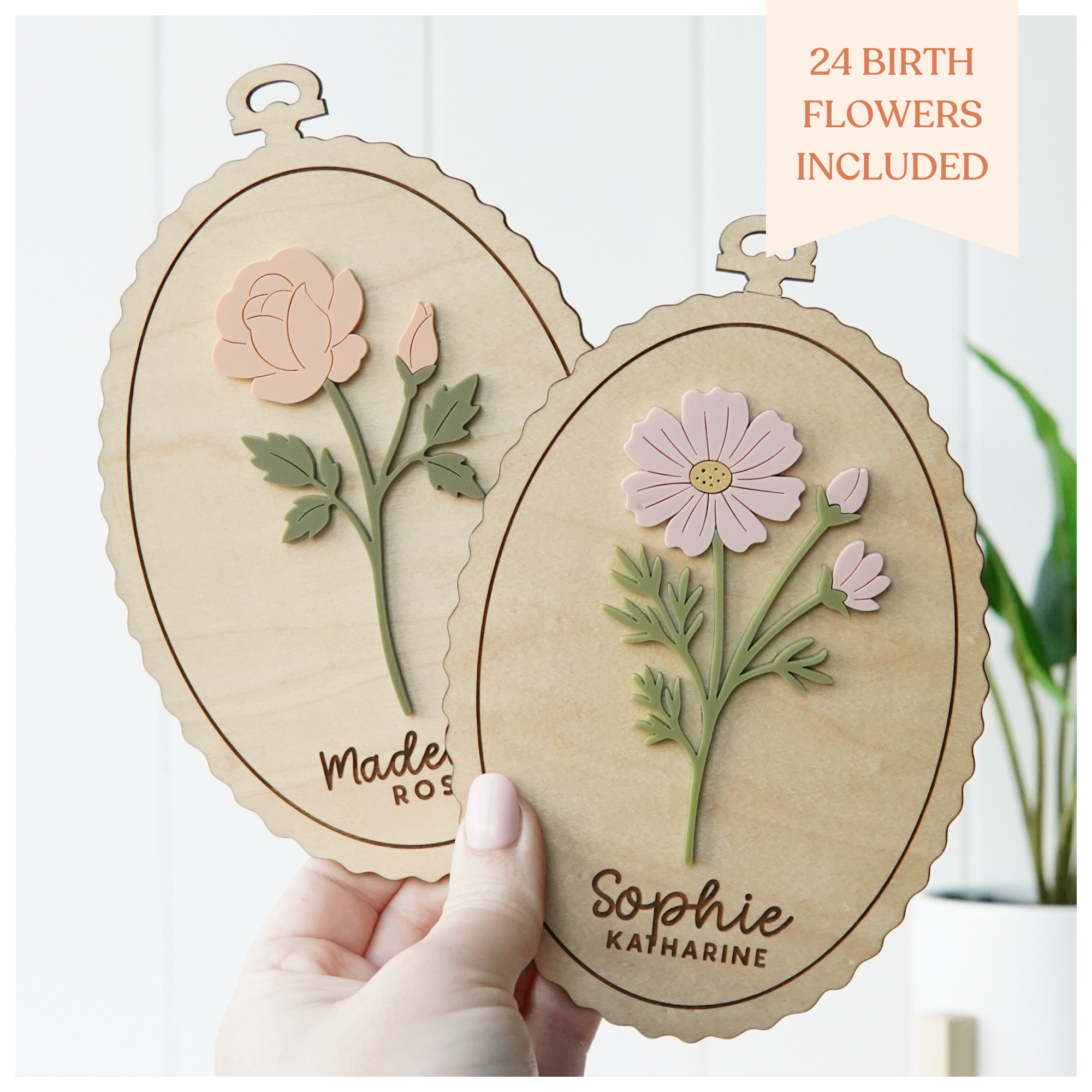Birth Flower Stem Name Signs – The SVG Society
