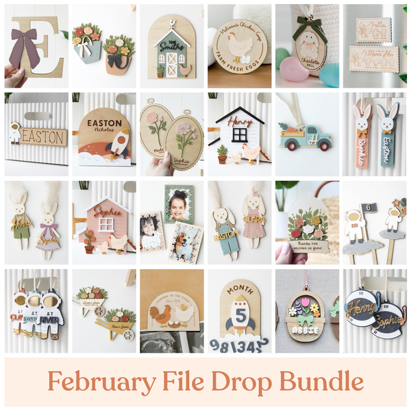 February File Drop Bundle – The SVG Society