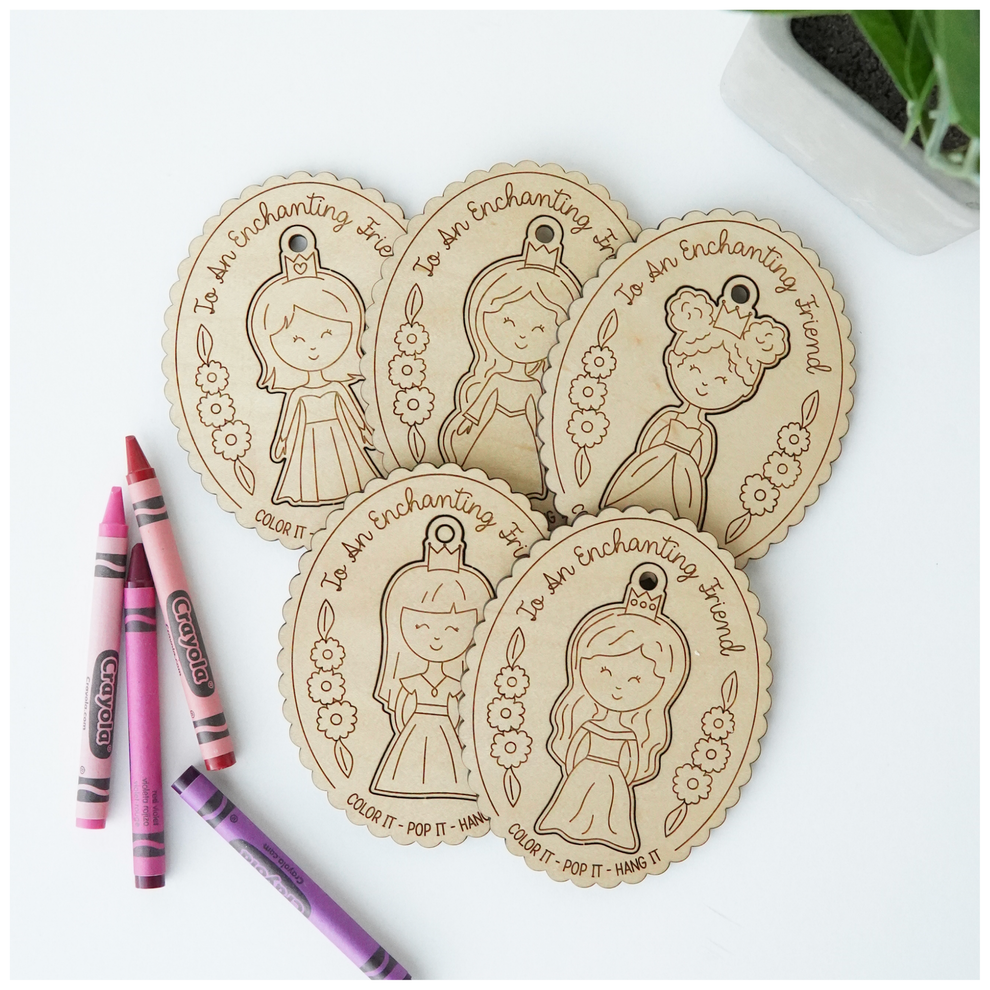 Valentine's Princess Paint and Pop Out Kit – The SVG Society